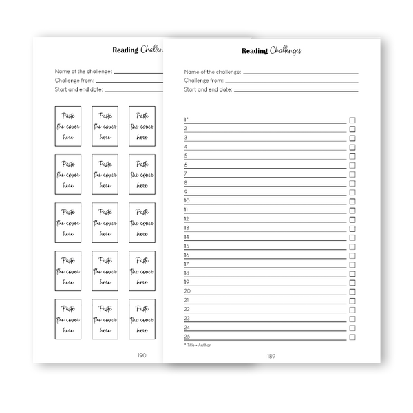 Blank Reading Challenge – Natasja Storm - Books that will blow you away